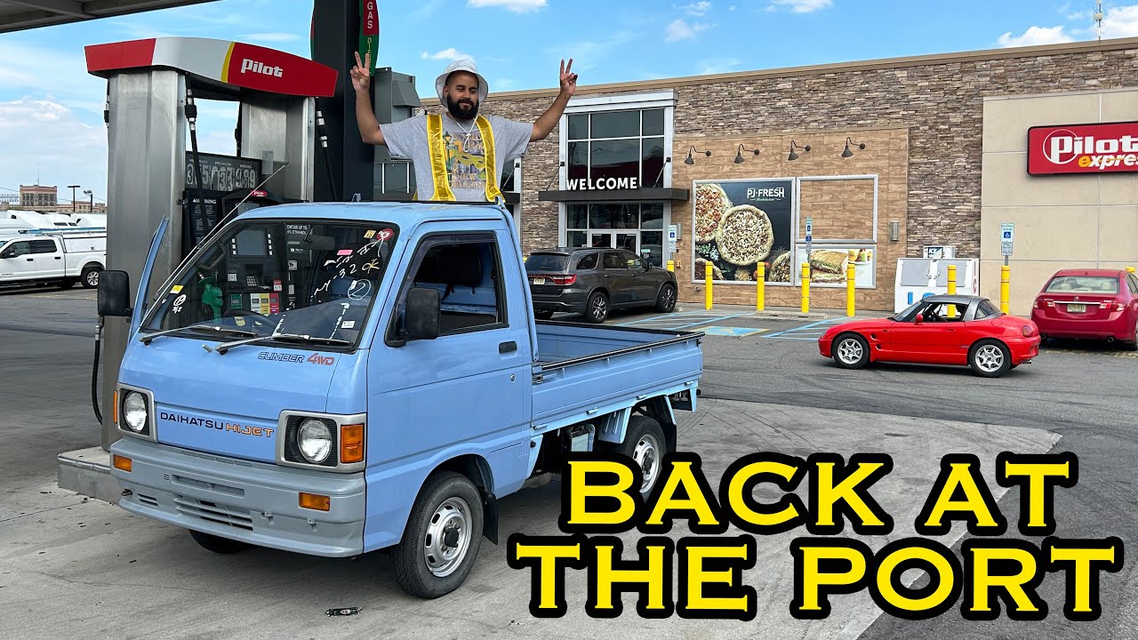 Picking Up A 550cc 1987 Daihatsu HiJet - YouTube