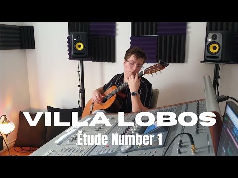 Villa Lobos Etude 1 Played By Charlie Schoeman - YouTube