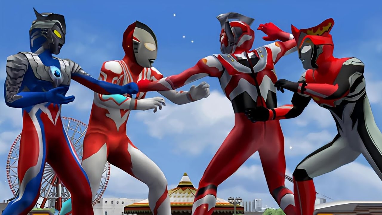 ULTRAMAN RIBUT & ZERO MELAWAN ULTRAMAN ROSSO API & Z BETA SMASH ...
