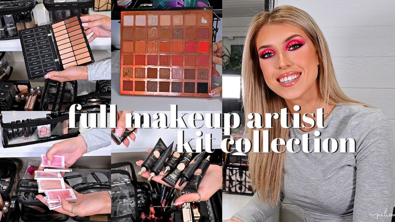 WHAT'S IN MY MAKEUP ARTIST KIT 2021 | FULL COLLECTION | *fave products ...