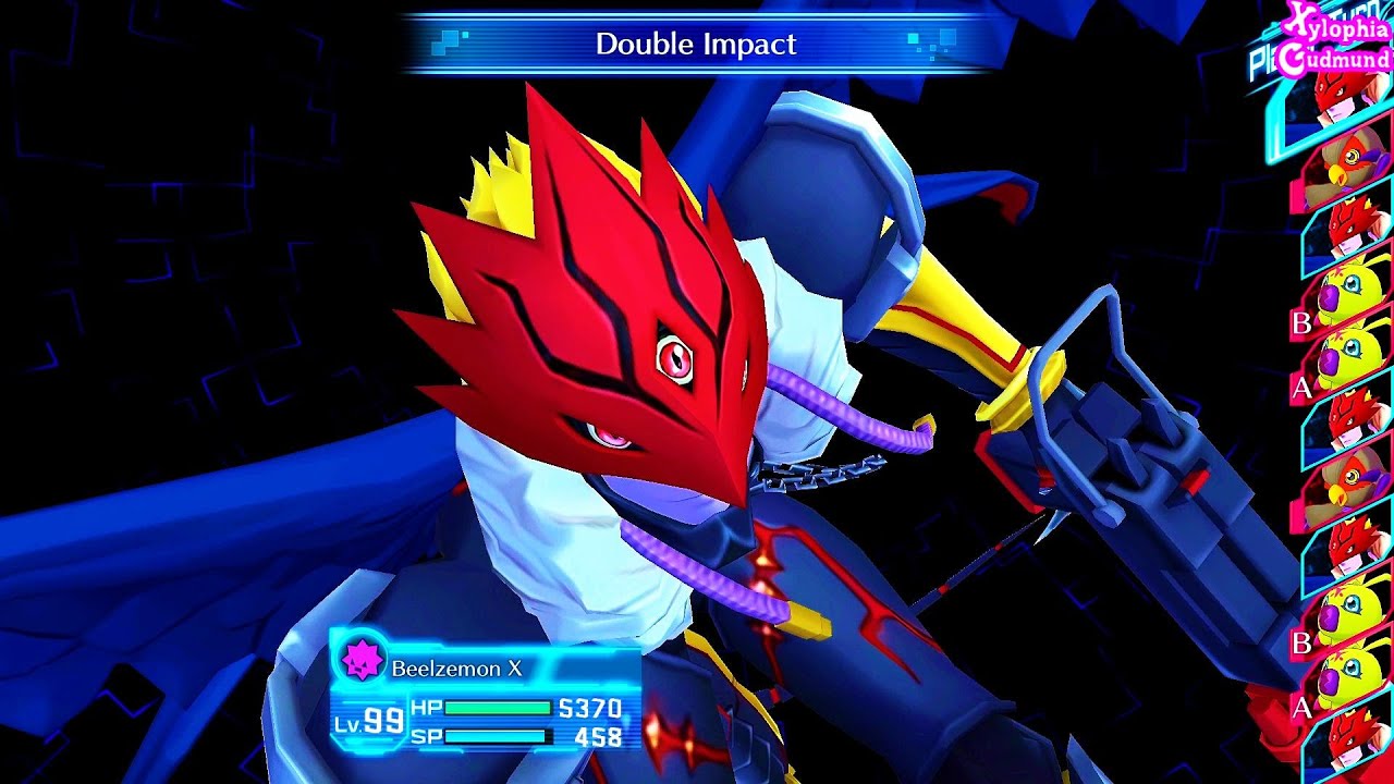 『Xylophia Gudmund』 SkullMeramon Beelzemon to Beelzemon X Evolution Line ...