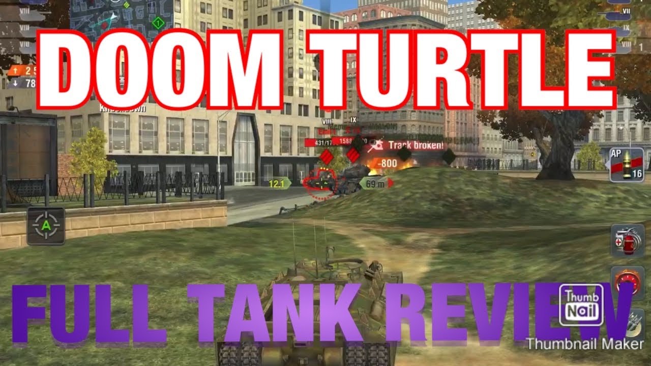 Doom Turtle Full Tank Review |WoTBlitz - YouTube