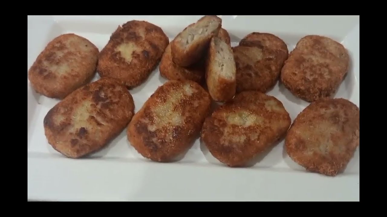 Chicken Nuggets Without Chopper recipe | How to make chicken nuggets ...