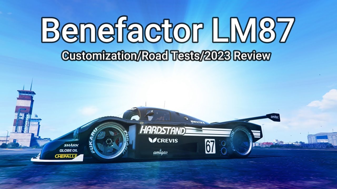 GTAO Car Review [The Benefactor LM87 Supercar] - YouTube