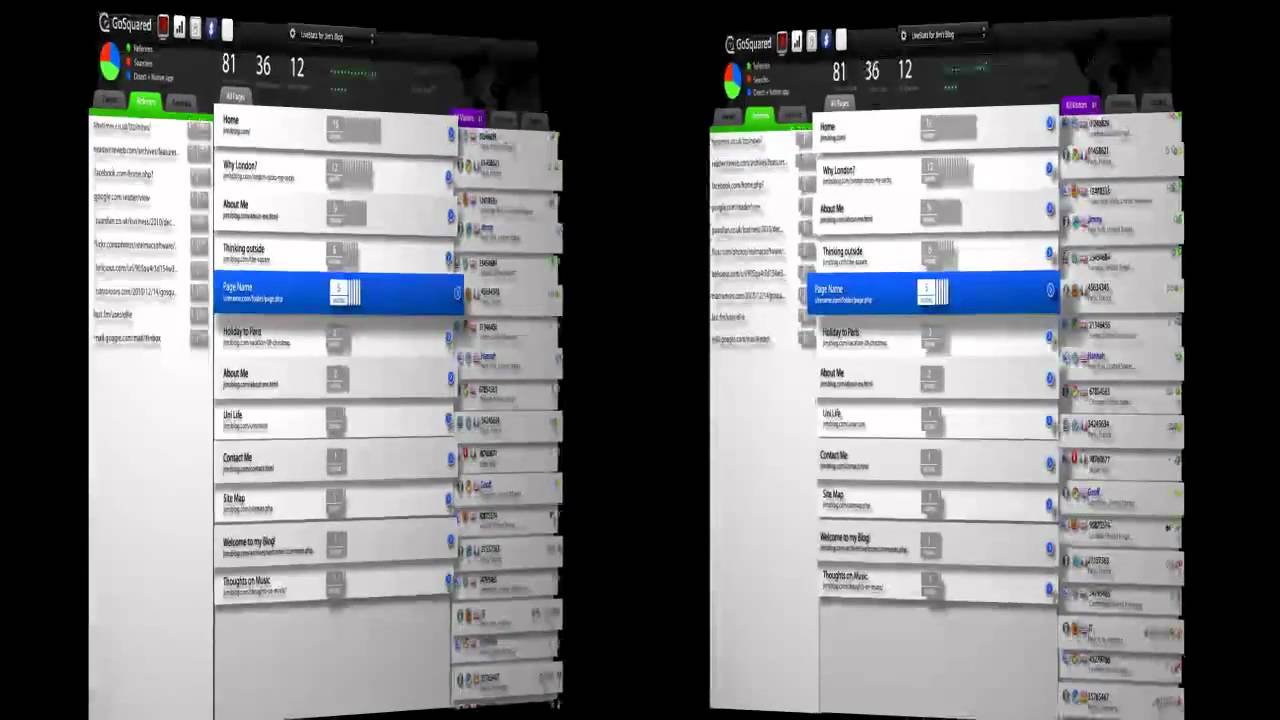 LiveStats 3D - YouTube