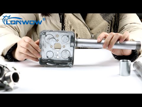 IMC conduit locknut and bushing for IMC codnuit and junction box ...