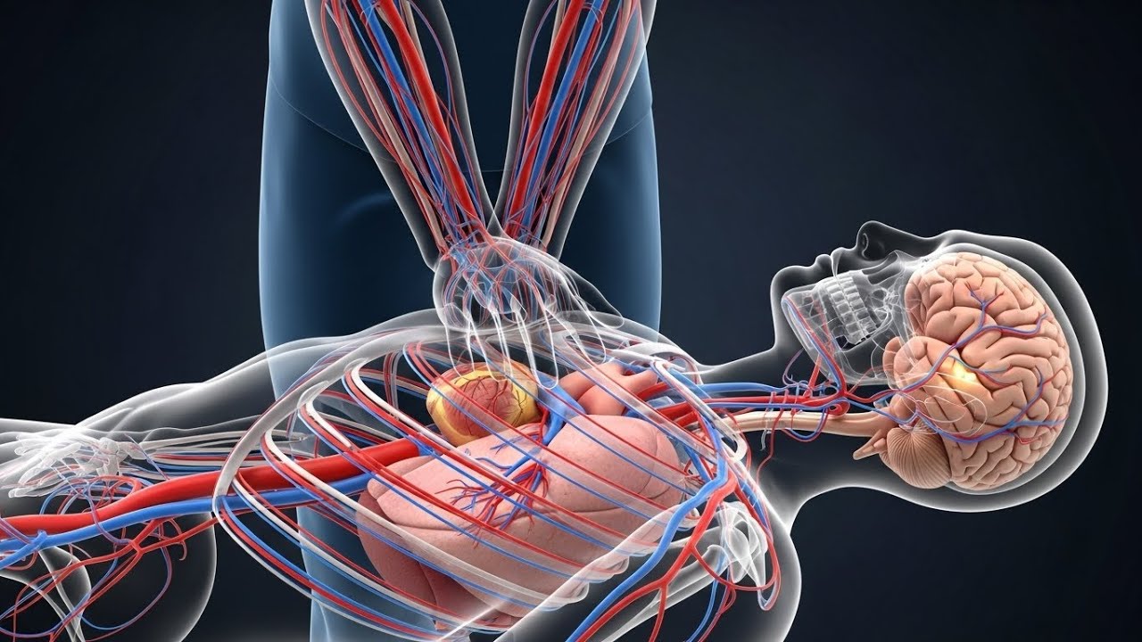 CPR in Action | A 3D look inside the body - YouTube