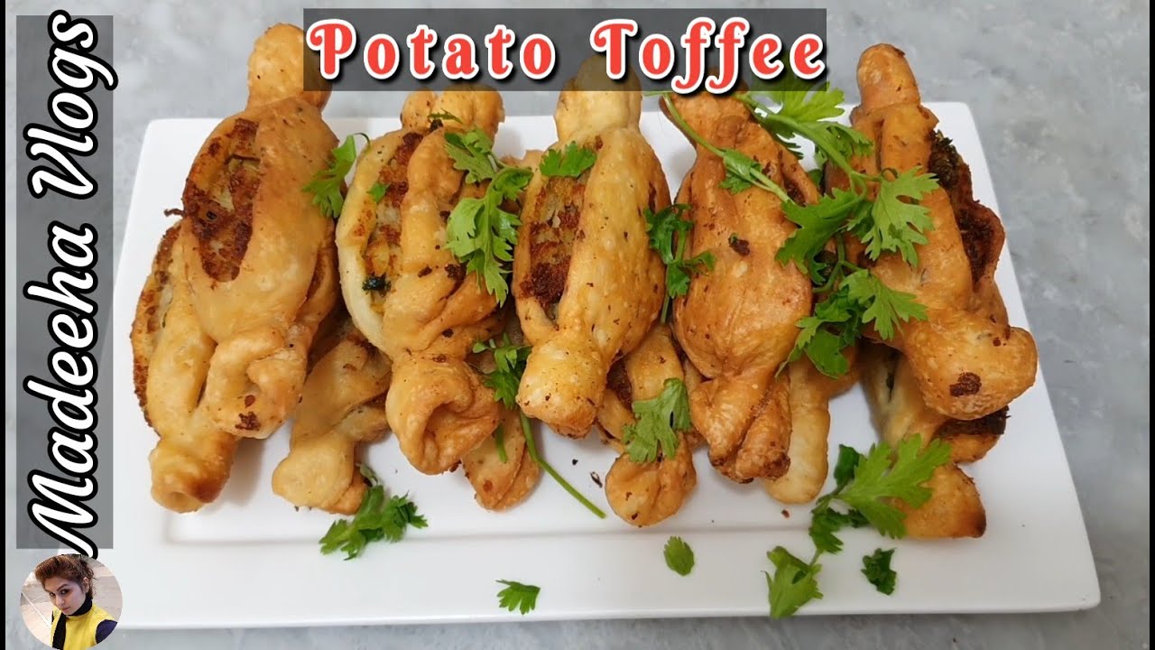 POTATO TOFFEE | Aloo Bites | Quick and Easy - YouTube