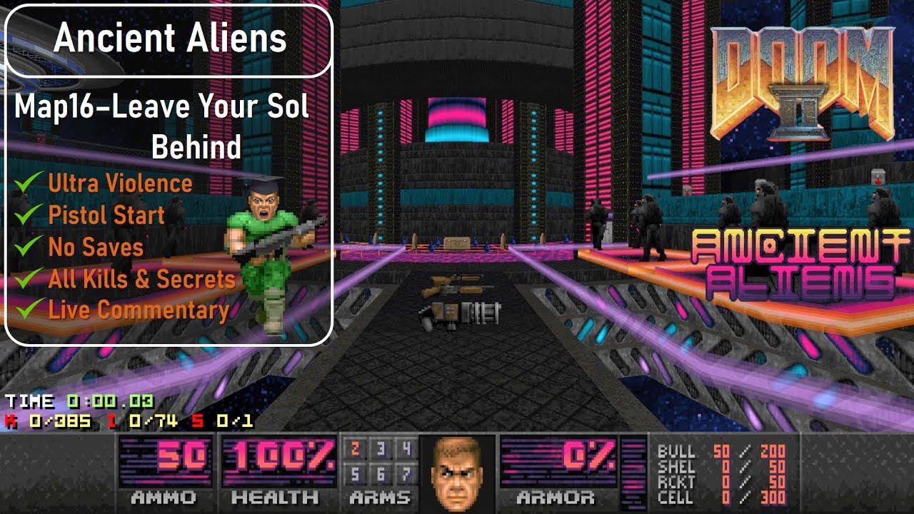 Ancient Aliens Map16 - Leave Your Sol Behind [Doom 2, UV, Pistol, - Go IT