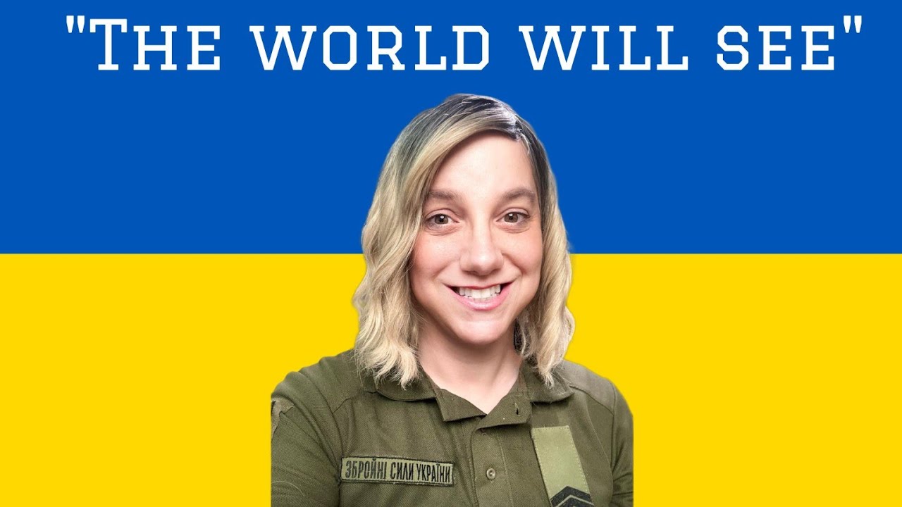 Ukraine's Transgender Military Spokesperson Sarah Ashton-Cirillo 🇺🇦🏳️‍⚧ ...