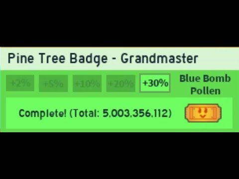 GRANDMASTER SERIES - PINE TREE | Roblox Bee Swarm Simulator - YouTube