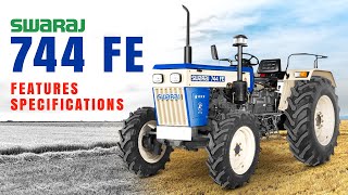 Swaraj 744 FE 4WD Price, Specification and Mileage 2025