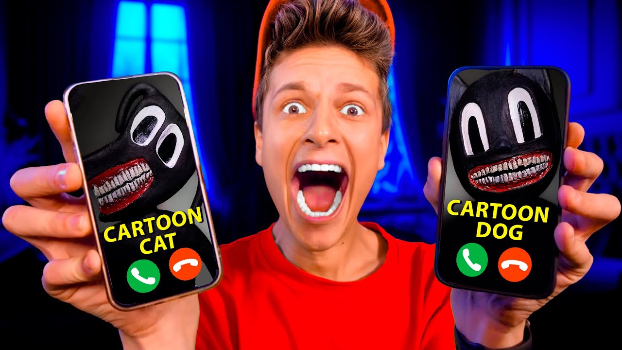 DO NOT CALL CARTOON CAT AND CARTOON DOG AT 3 AM - YouTube