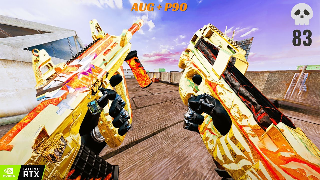 AUG + P90 & Best Loadout ⚡83 KILL HOT ZONE : SHOWDOWN Blood Strike ...