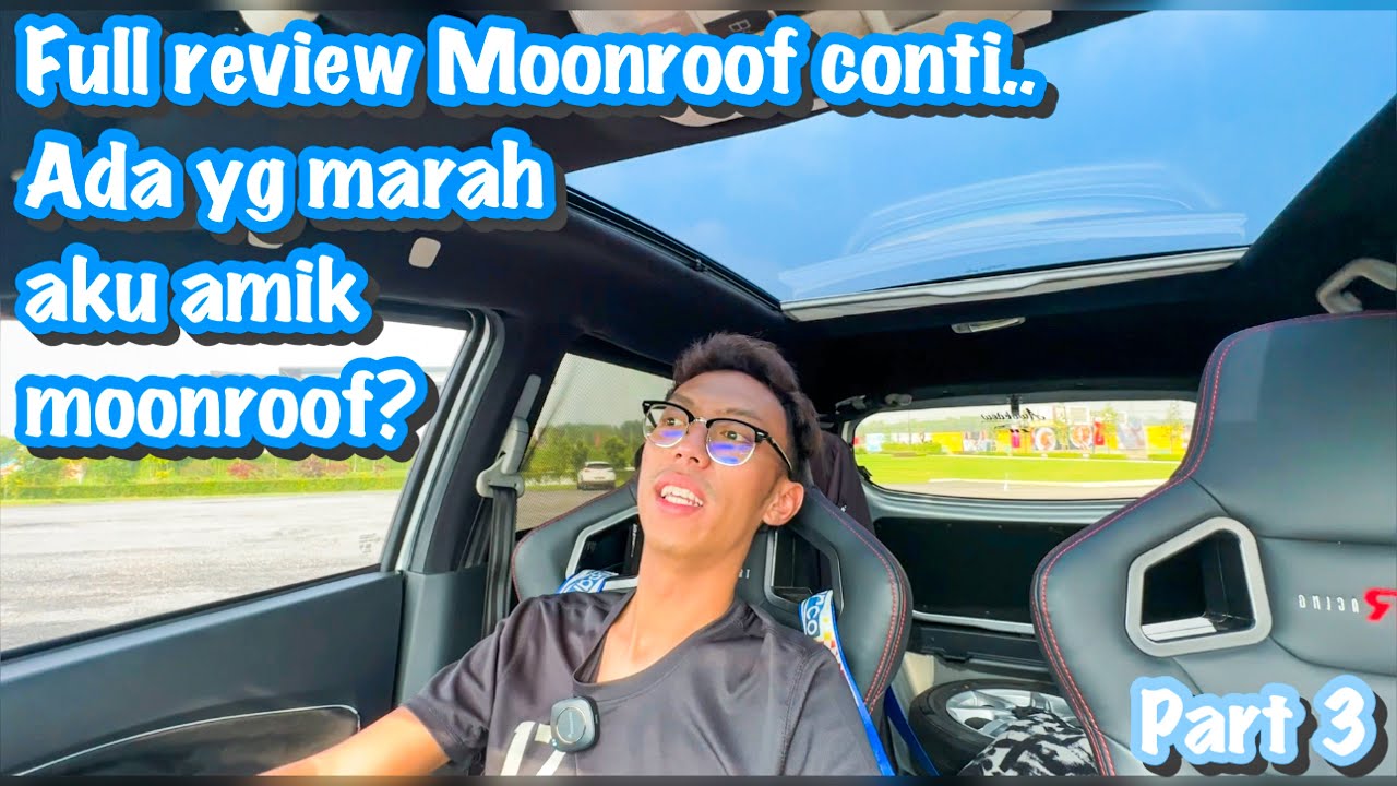 FULL REVIEW MOONROOF MERCEDES WAGON | PERODUA MYVI G3 1.3X | SUNROOF ...