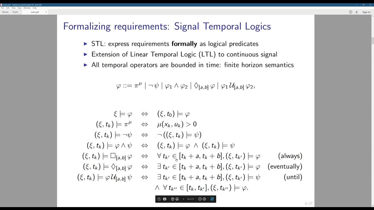 Successive Convexification For Optimal Control With Signal Temporal Logic Specifications Youtube