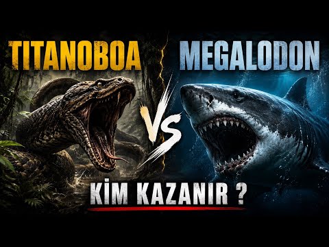 Titanoboa Vs Megalodon - Kim Kazanır ?