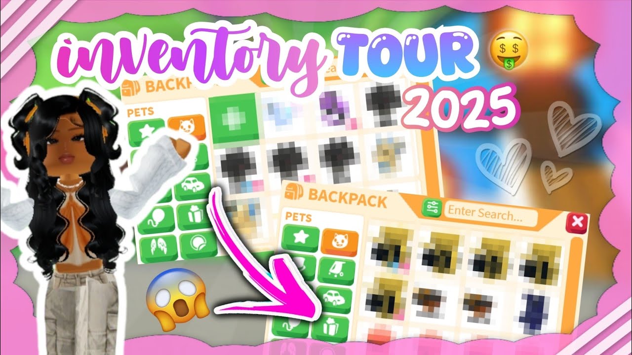 My *2025* Adopt Me INVENTORY TOUR!! - YouTube