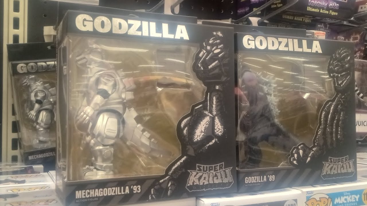 Godzilla & Mechagodzilla Super Kaiju Figure Target Toy Haul! - YouTube