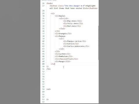 Dom Traversal The has Method in Jquey #javascript #jquery #html #css #webdesign #shorts - YouTube