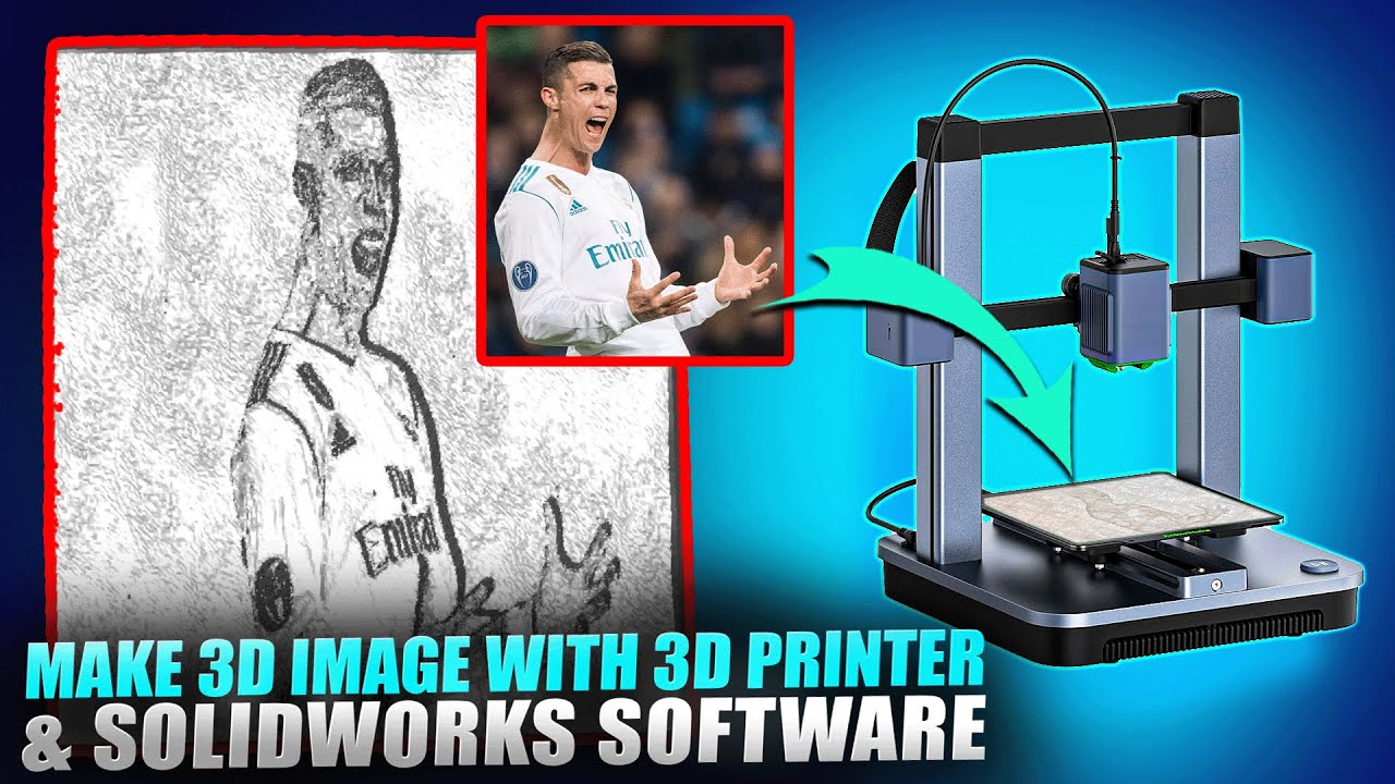 How to Create 3D Images with SolidWorks and 3D Printing - YouTube