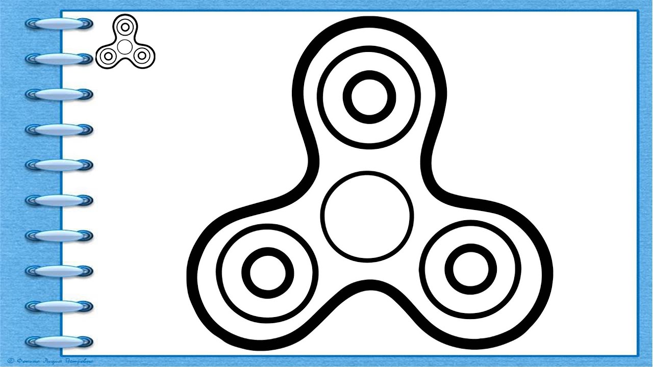 HOW TO DRAW A SPINNER / EASY AND SIMPLE / LEARNING TO DRAW - YouTube