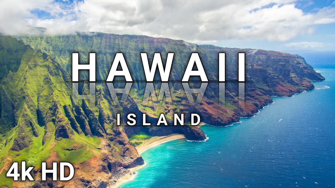 HAWAII (4K HD) Relaxing music with Beautiful Nature Videos - 4K HD ...
