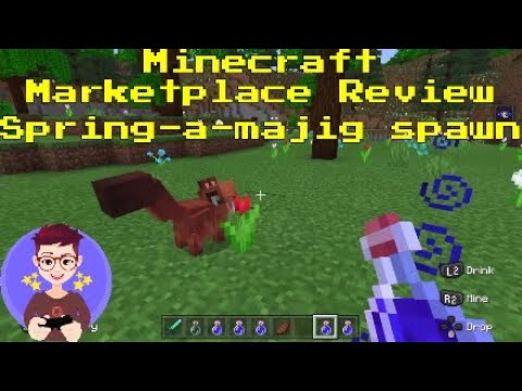 Spring-A-Majig Spawn Review | Minecraft Marketplace Map | Bedrock - YouTube