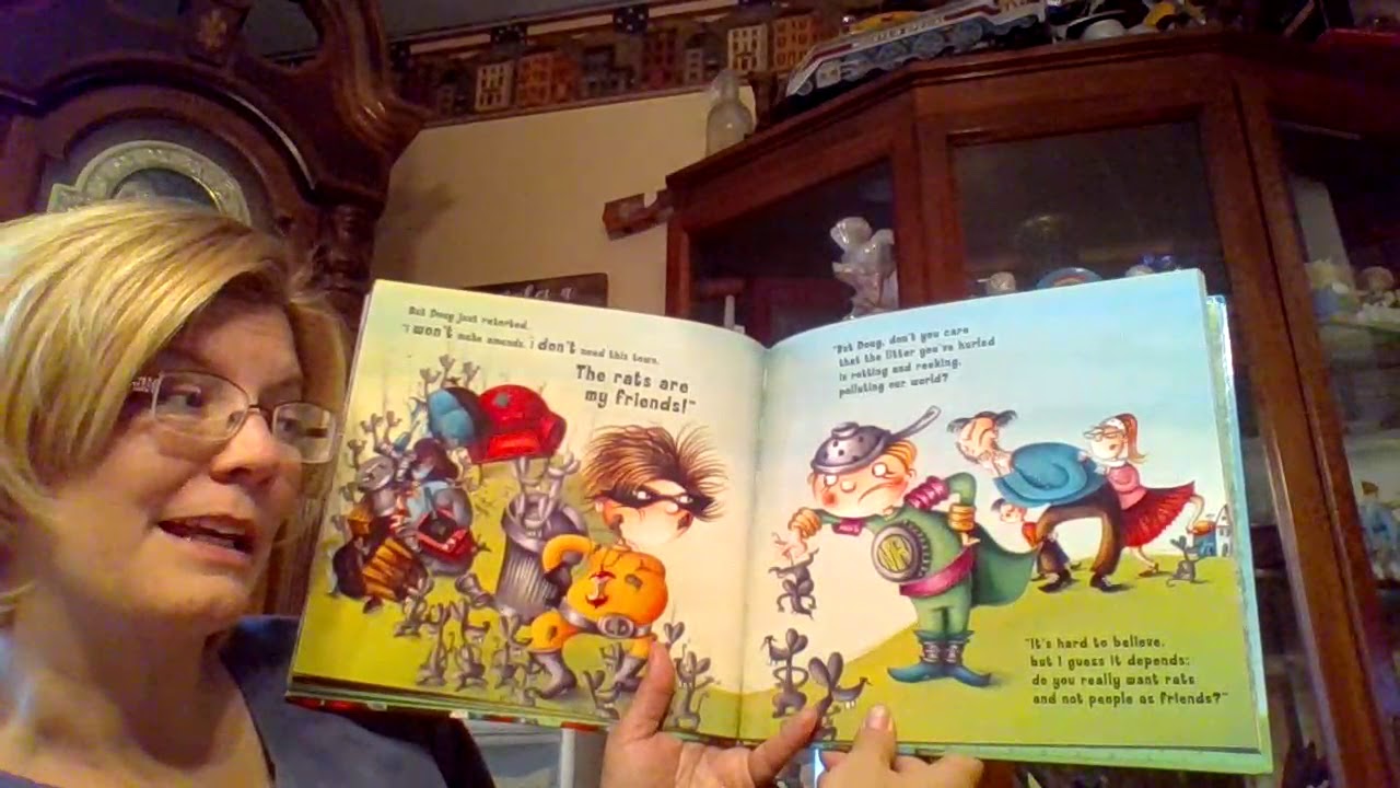 Michael Recycle Meets Litterbug Doug by Ellie Bethel - Read by Mrs ...