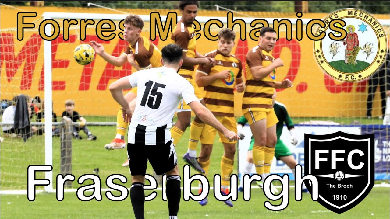 12 v 11 as the wind plays its part at a blustery Mosset Park | Forres v ...