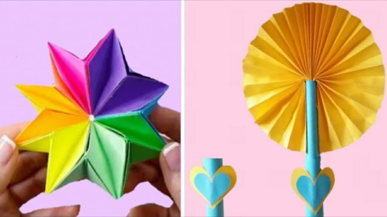 MAGIC PAPER CRAFTS | 2 HOMEMADE TOYS FOR FUN | DIY - YouTube
