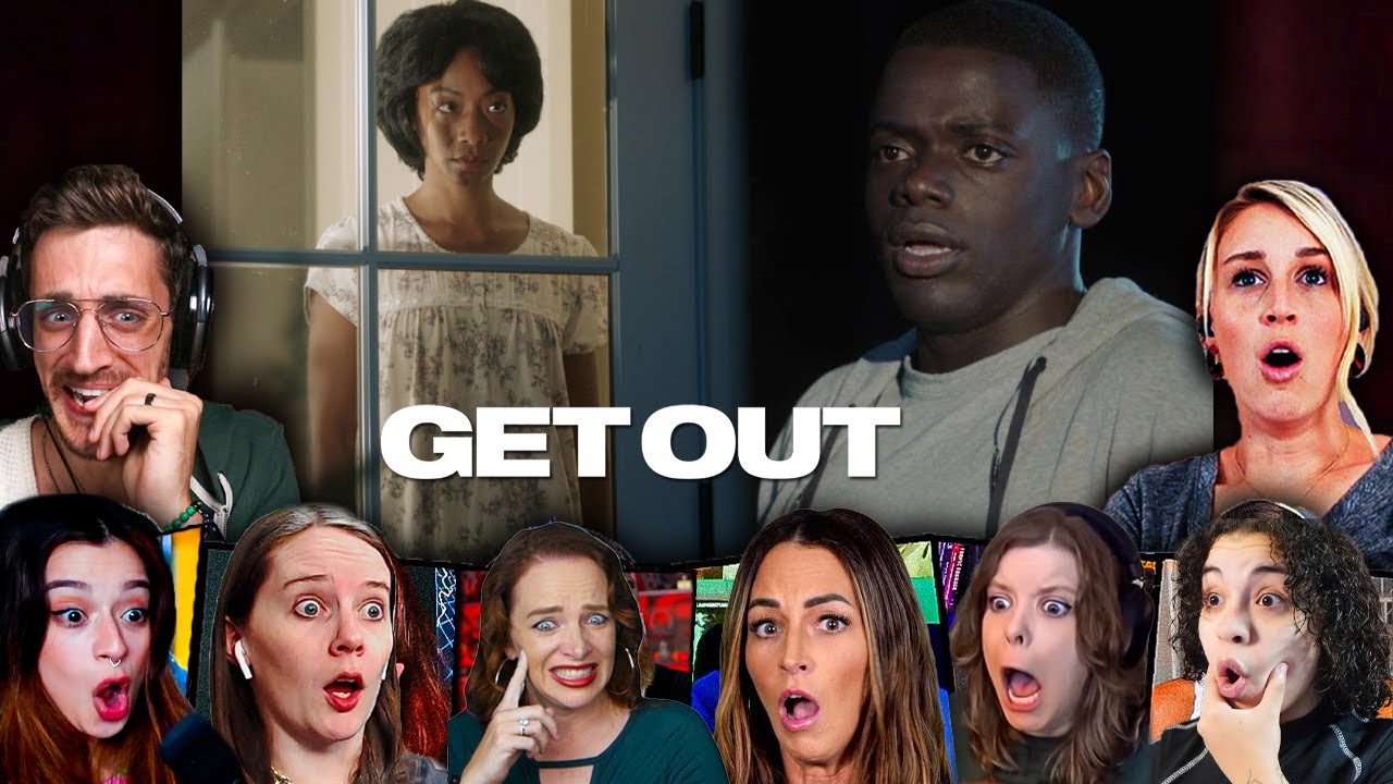 TOP "Jump Scare" Reactions! Get Out (2017) Movie Reaction *First Time ...