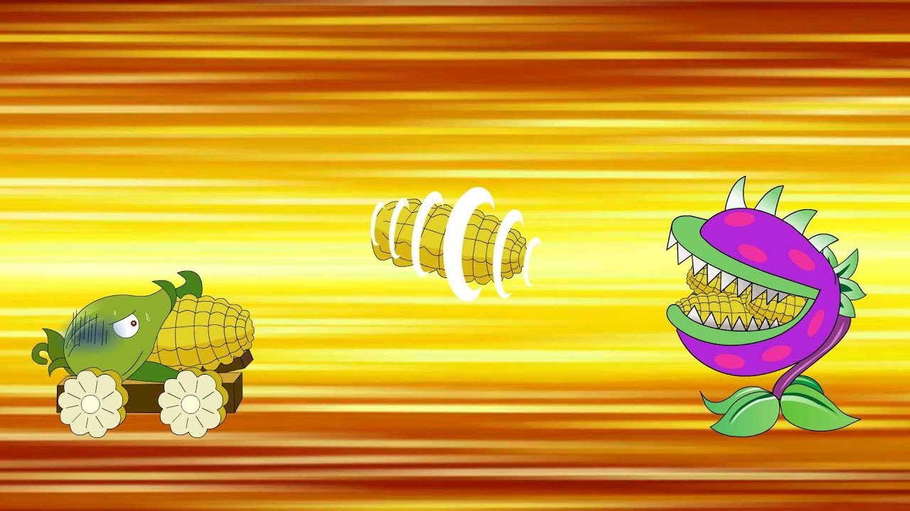 Plants vs. Zombies Animation : Chomper didn`t eat satisfied! - YouTube