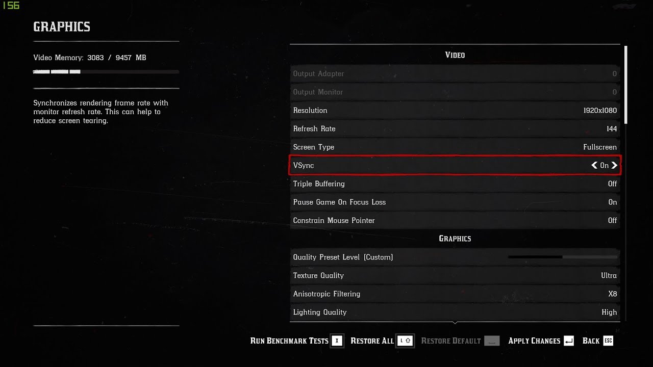How to fix disappear ESC Menu id RDR2 PC - YouTube
