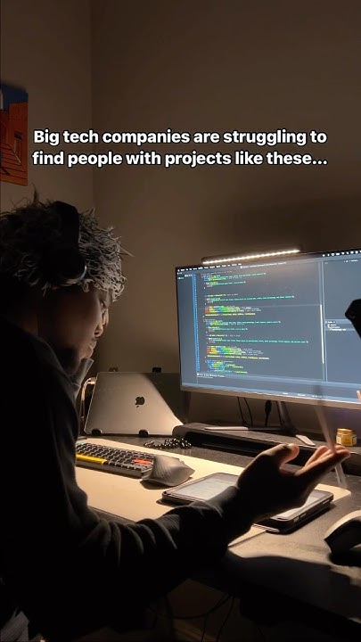 Big tech companies are looking for projects like these.. #codewithme #softwareengineer - YouTube