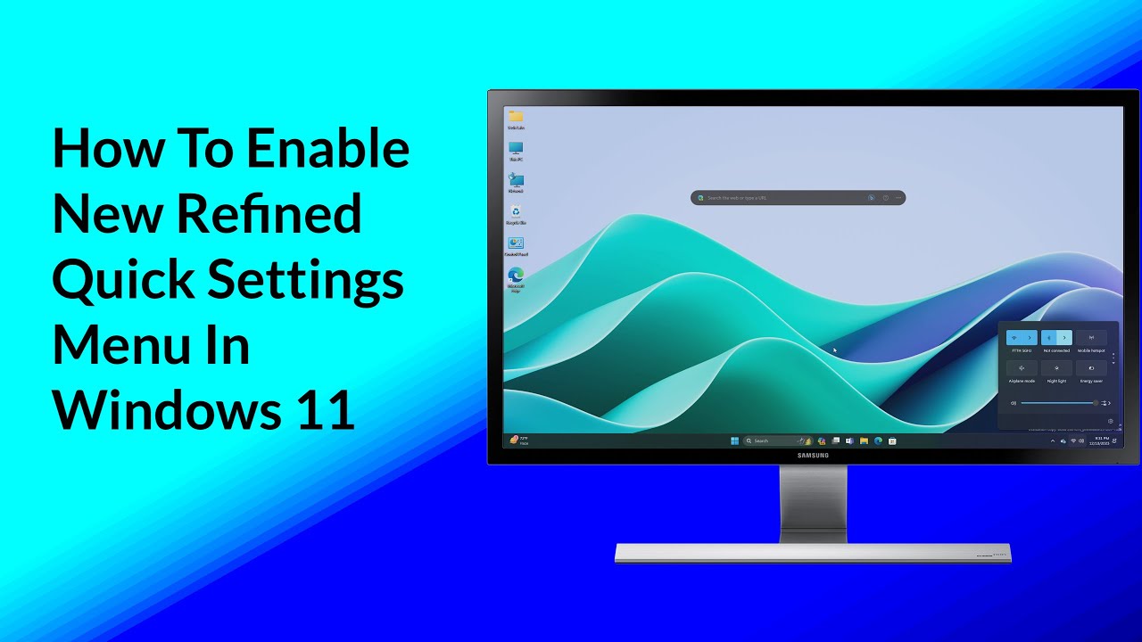 How To Enable New Refined Quick Settings Menu In Windows 11 Canary how-to-enable-new-refined-quick-settings-menu-in-windows-11-canary
