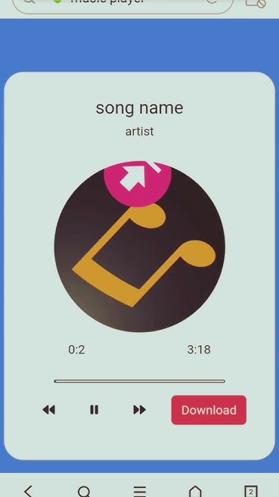Music player by Html ,Css and JsMusic player by Html ,Css and Js#html #css #music #js # ...