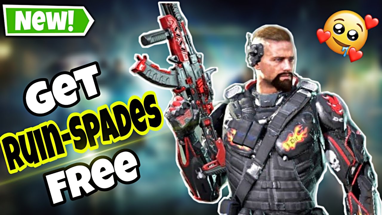 HOW TO GET FREE CHARACTER SKIN | RUIN SPADES | SOILDER RETURN | CODM ...