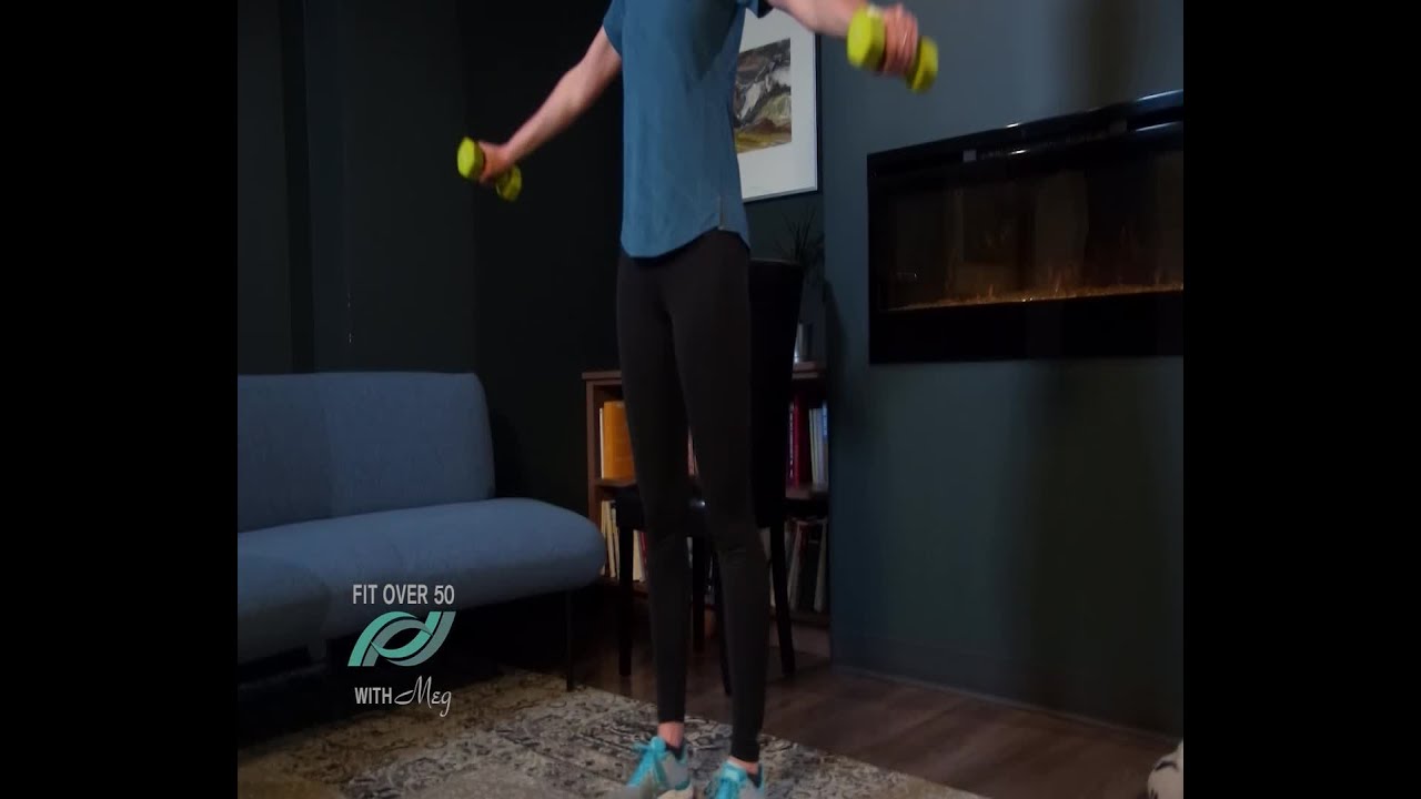 Fit Over 50 With Meg: S2, Ep.7 - Full Body Workout with Weights ...