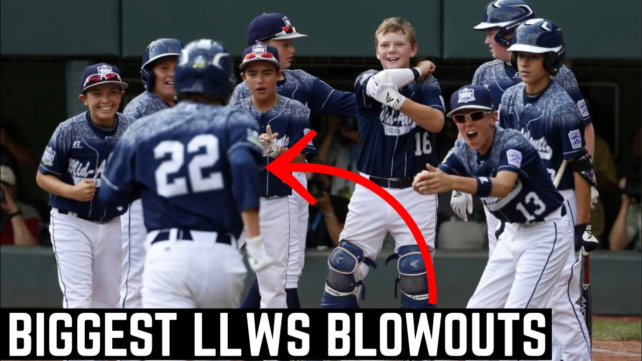 Biggest LLWS Blowouts of All Time (Part One) - YouTube