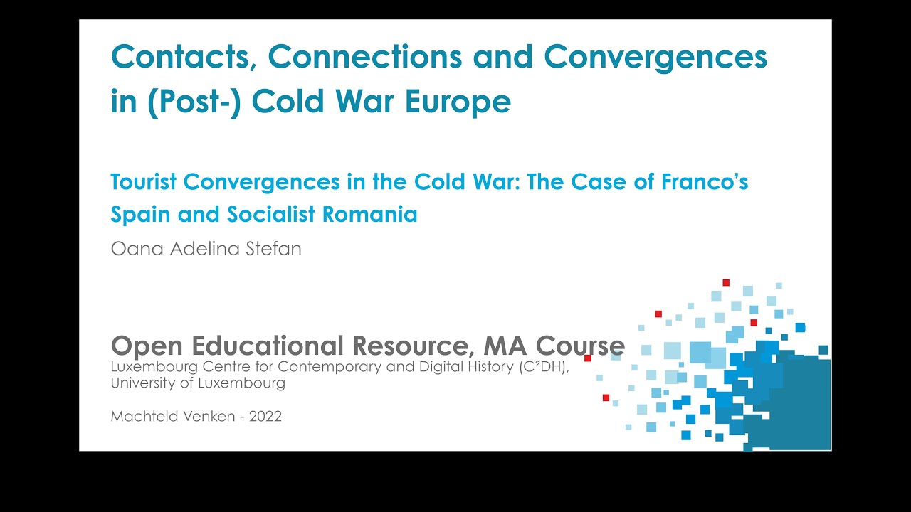 Tourist Convergences in the Cold War: The Case of Franco’s Spain and ...