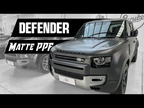 MATTE PPF Install on Land Rover Defender - YouTube