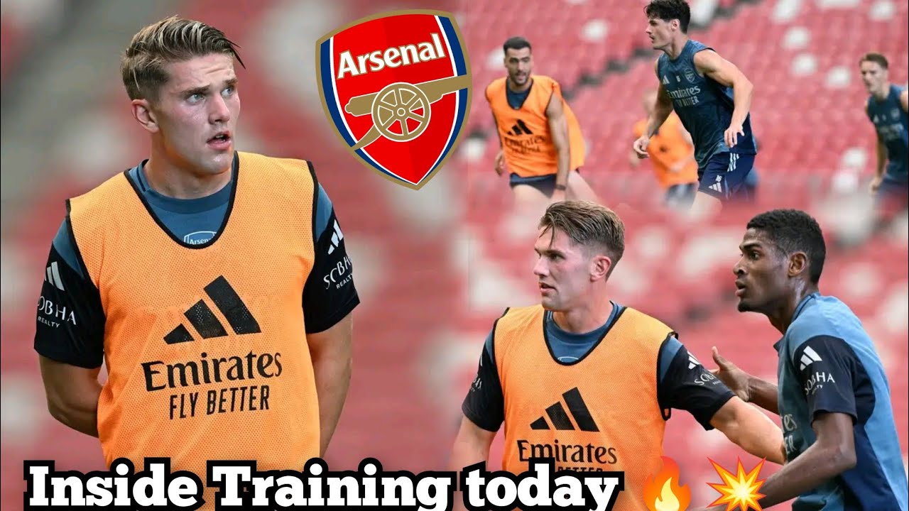 Arsenal in Full Flow: Energy, Focus, and Smiles at Today’s Training ...