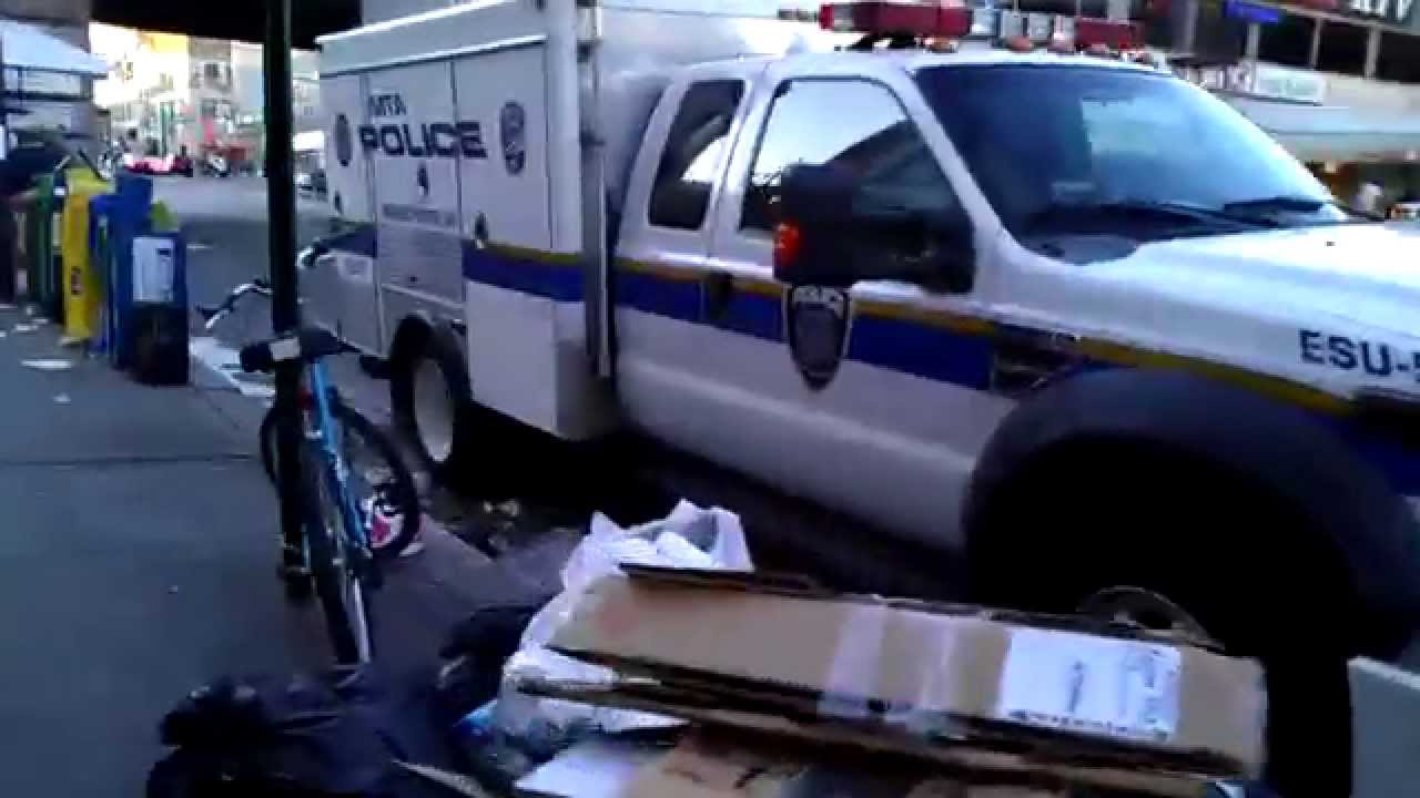 MTA police ESU 5 - YouTube