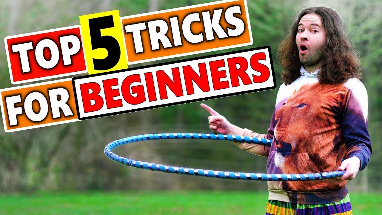 5 Best Beginner Hula Hoop Tricks To Learn Around Waist - YouTube