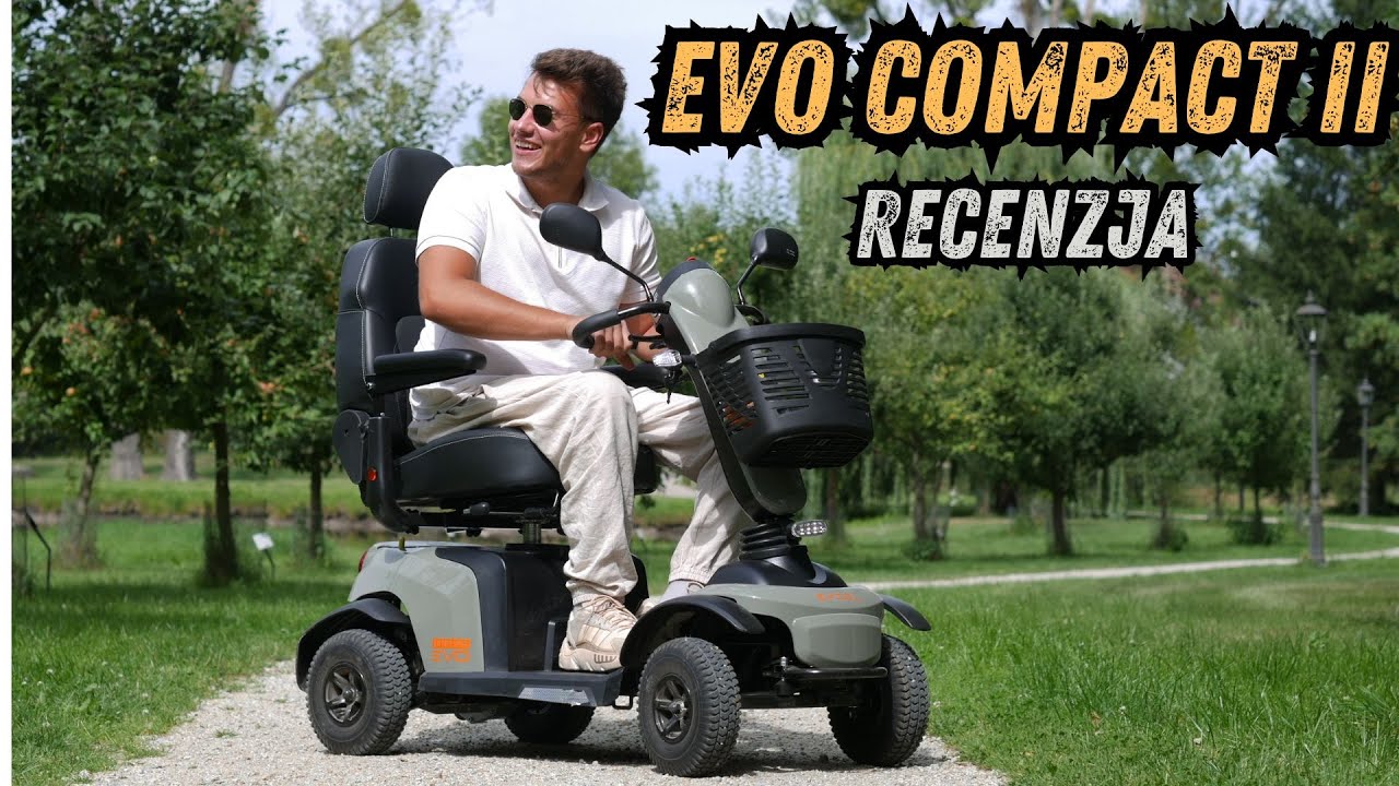 Evo Compact II Recenzja Elektrycznego Skutera Inwalidzkiego - YouTube
