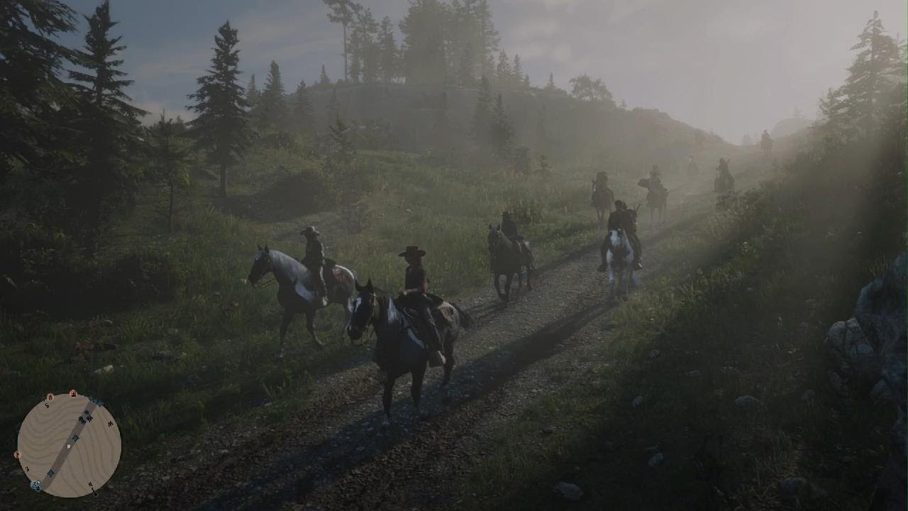 RDR2 - Bar Hopping Trail Ride Pt 2 - YouTube