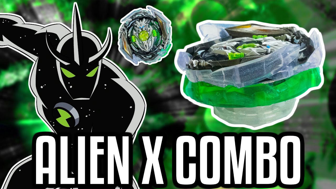 NEW ALIEN X COMBO BEN 10 BEYBLADE BURST DYNAMITE BATTLE - YouTube