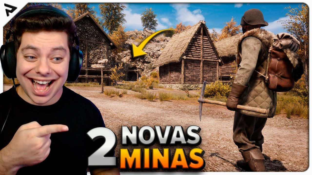 GRANDE UPGRADE NA MINERAÇÃO COM NOVAS MINAS - MEDIEVAL DYNASTY #28 ...