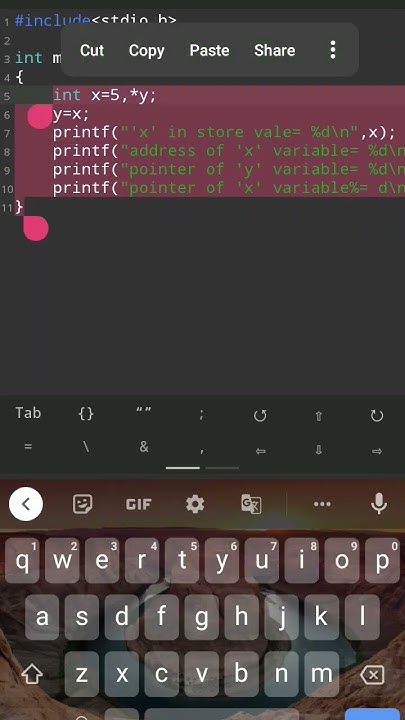 Pointer In C Language Ytshorts Shorts Pointersinc Youtube